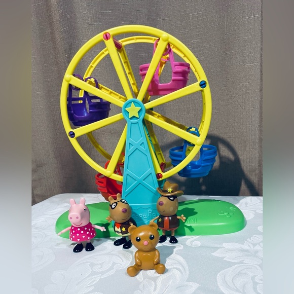 Peppa Pig | Toys | Peppa Pig Colorful Ferris Wheel Play Set For Girls ...